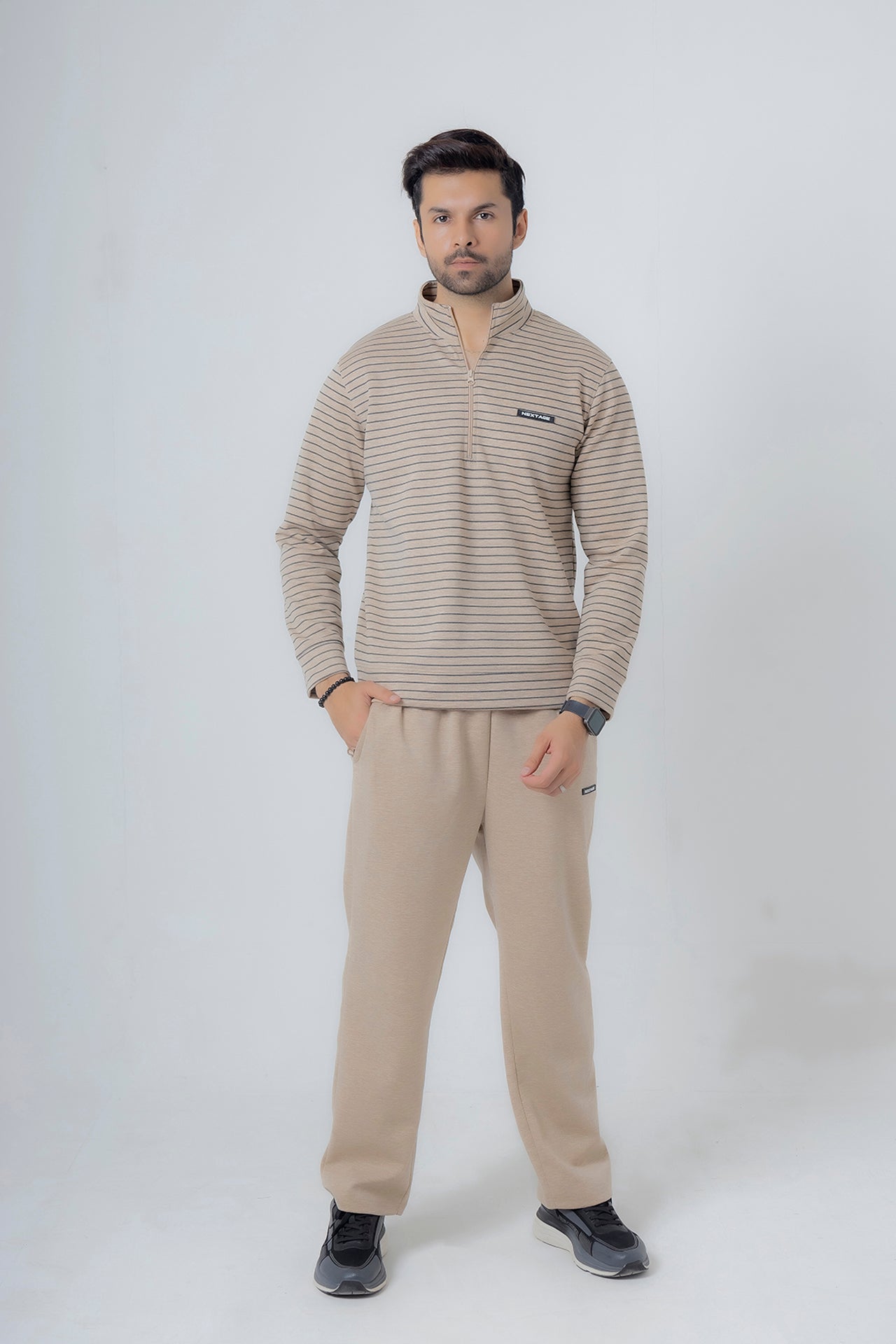 Nextage Premium Scuba Bonded Tracksuit - Online Men's clothing Brand ...