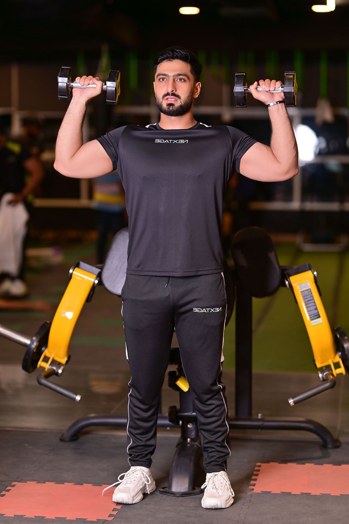 NEXTAGE Mirror Slogan Dri-Fit Tracksuit | Fitness & Sportswear | Gym ...