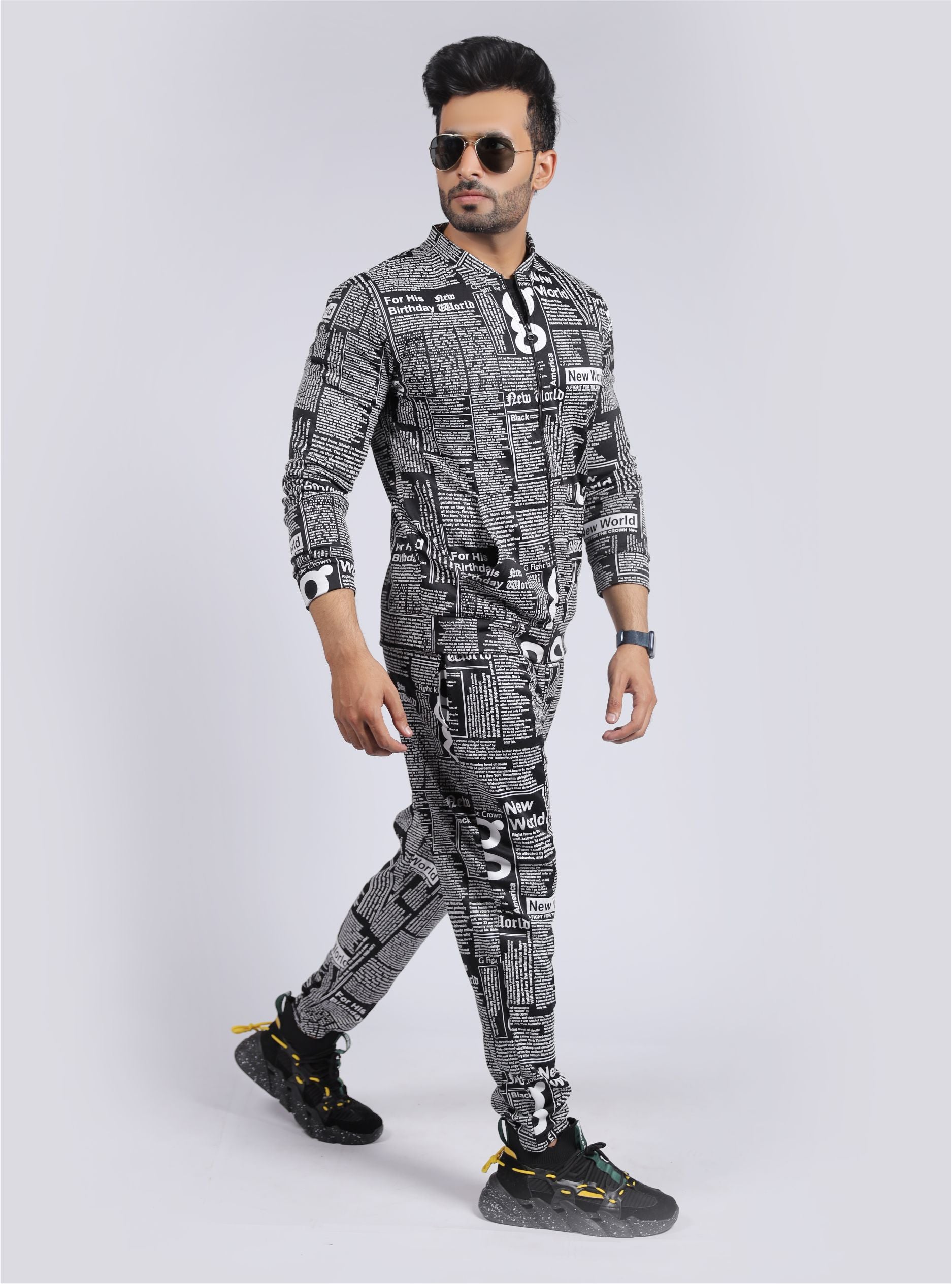 NEW WORLD TRACKSUIT - Tracksuit For Men's In Pakistan - Winter Tracksuit
